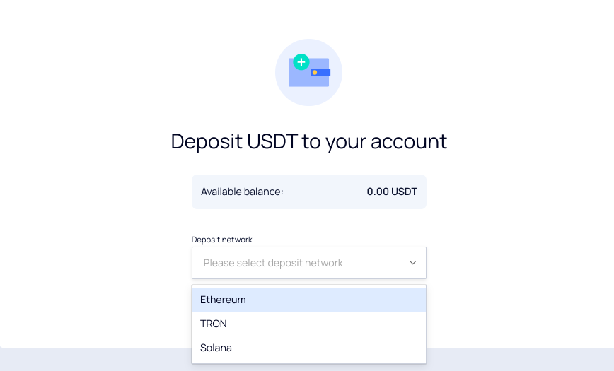 USDT Deposits & Withdrawals on Solana, Tron and Ethereum – VALR Help Center